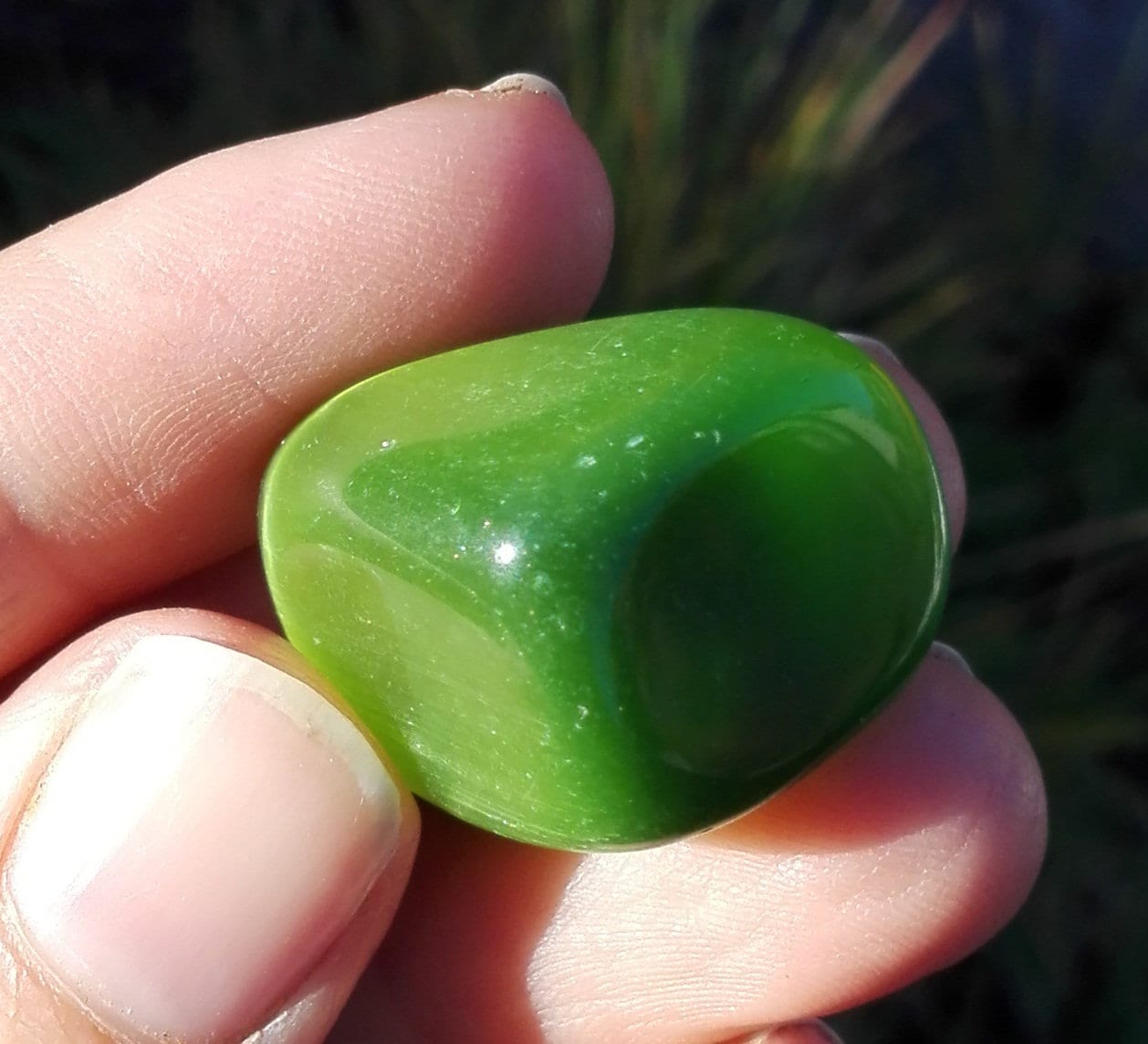 Green Eyed Stone Cats Eye Magic Green Stone Fairy Stone - Etsy UK
