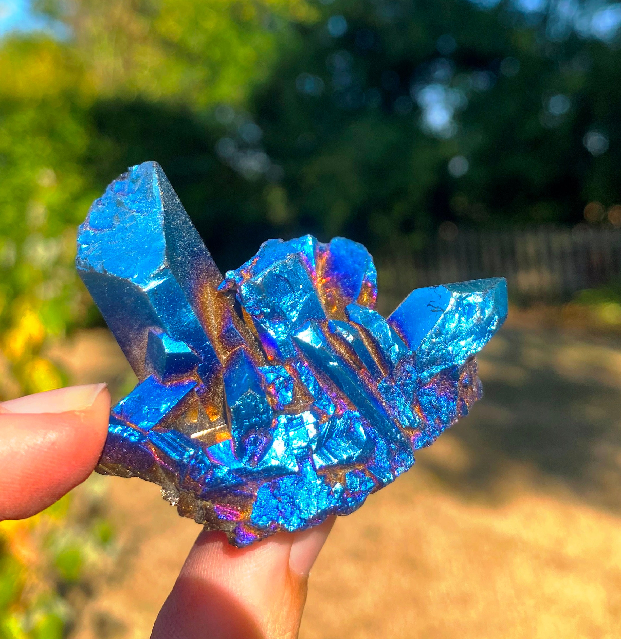 Fire Crystal Raw Crystal Cluster Flame Crystal Points - Etsy UK