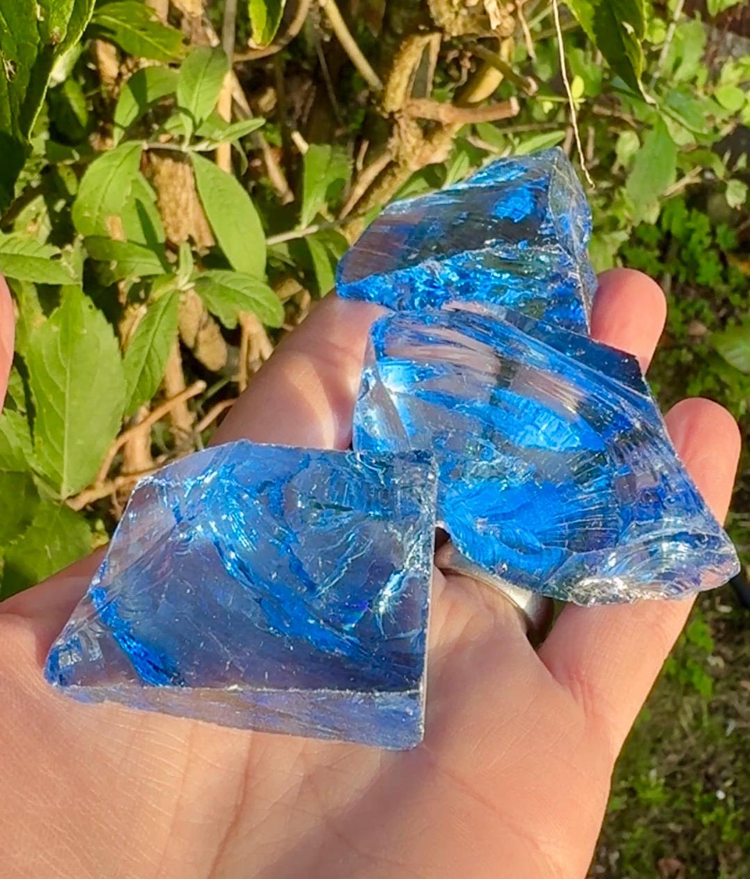 Blue Andarra Stone Arthurian Legend Gem Magician Wizard Rock Spell ...