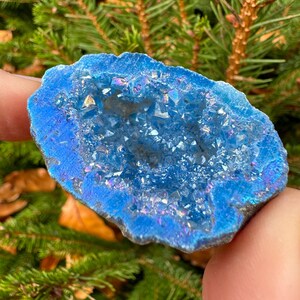 Mermaid Geode Blue, Mermaid Crystal, Mermaid Stone, Mermaid Rock ...