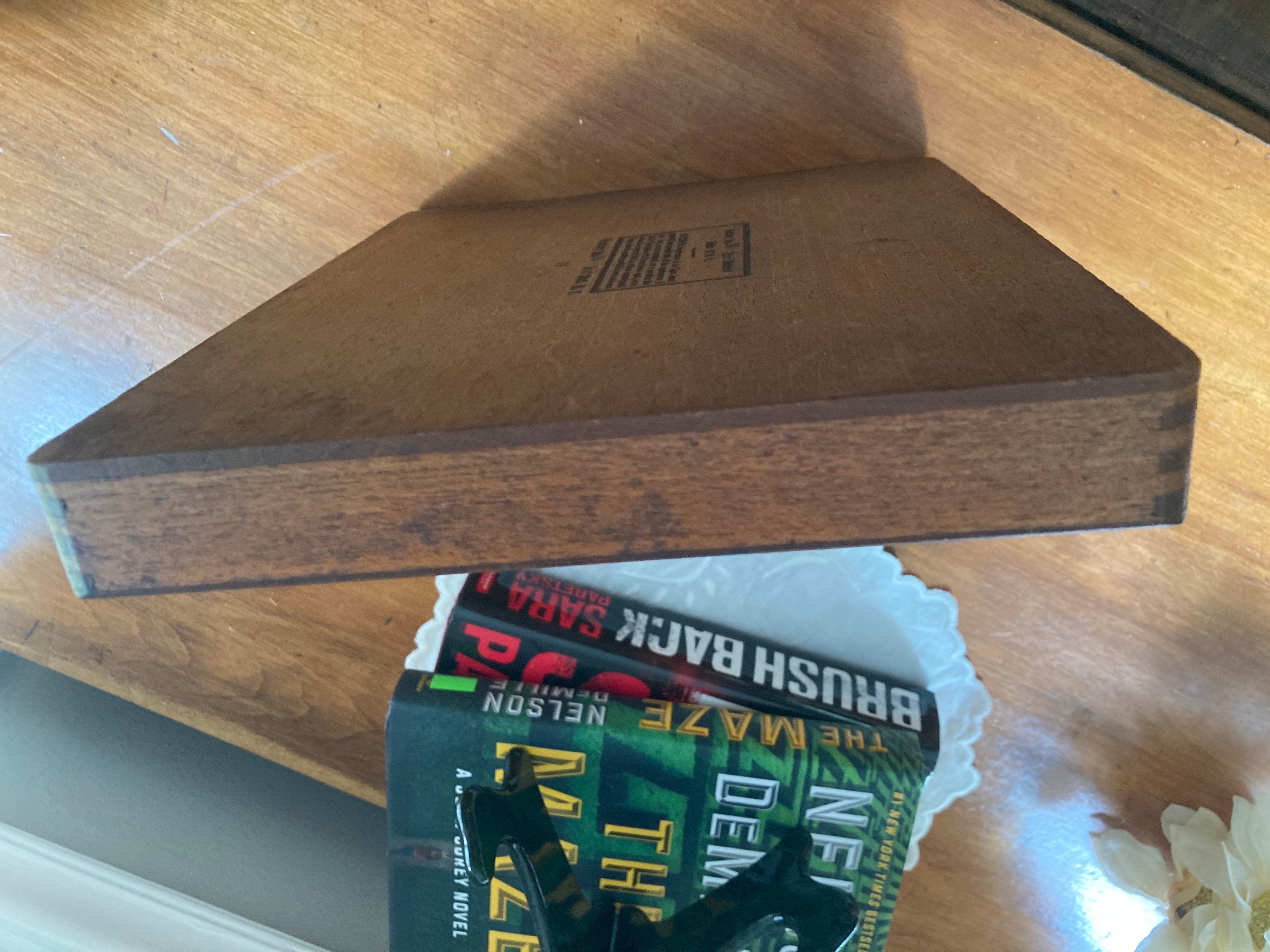 Vintage Cigar Wooden Dovetailed Tray. La Victoria Cigar Corp NY ...