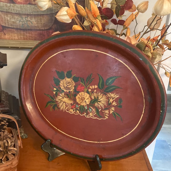 Rustic Metal Tray - Etsy