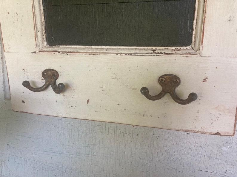 Antique Repurposed Cupboard Door Chalkboard. Glass Door Know and Old ...