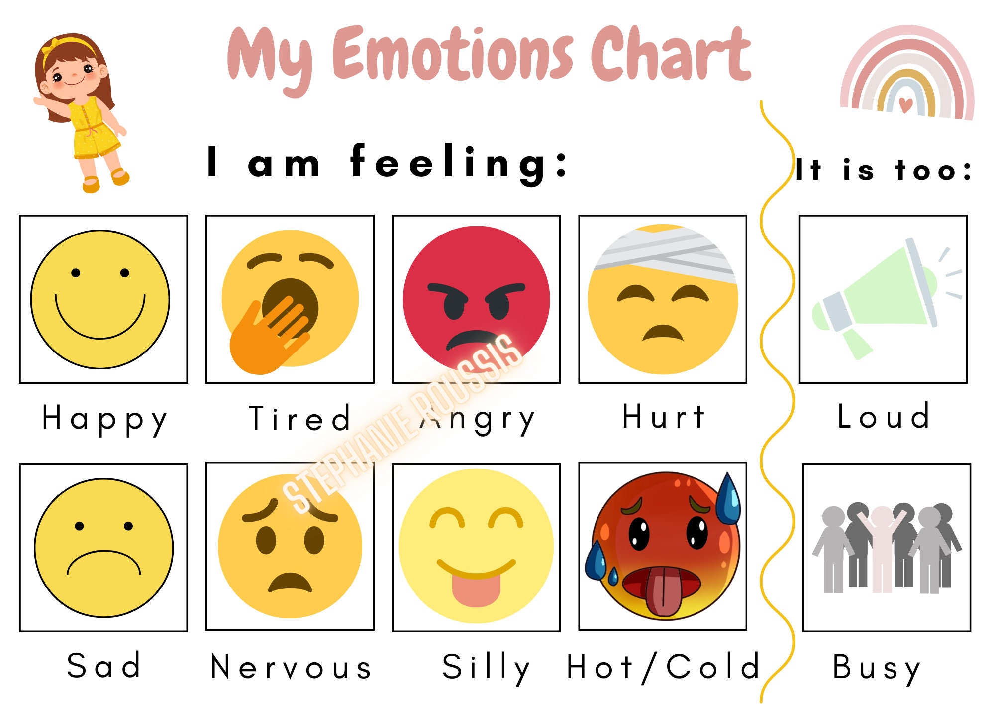 Hurt Feelings Chart