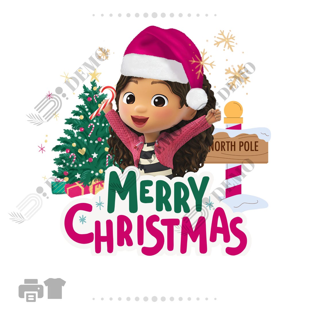 Gabby Dollhouse PNG, Christmas Png | Gabby Holiday Prints and Ornaments ...