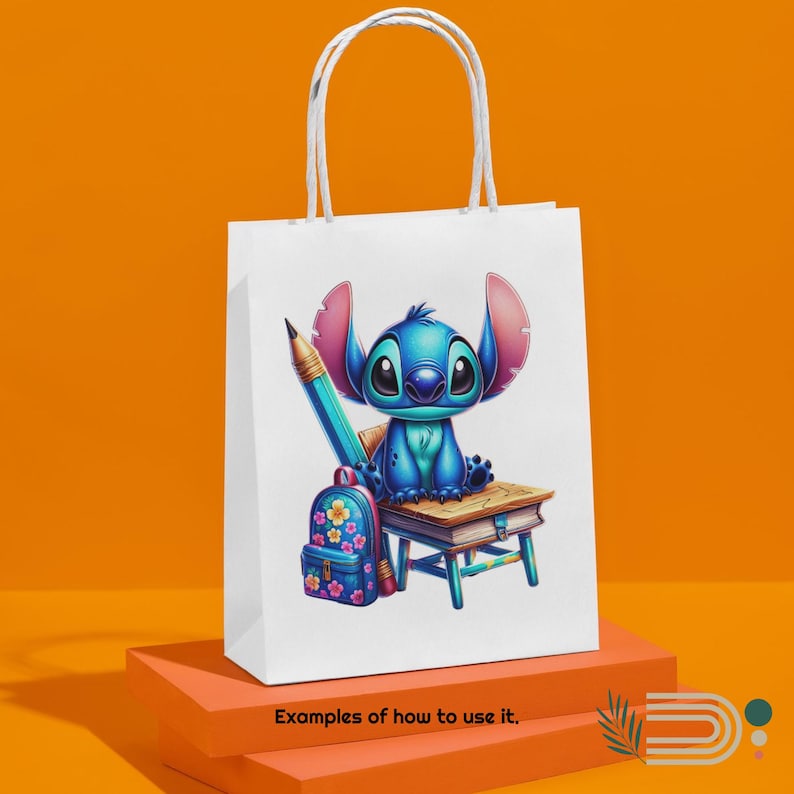 Stitch Png Back to School, Clipart Stitch PNG, Stitch PNG Transparent ...