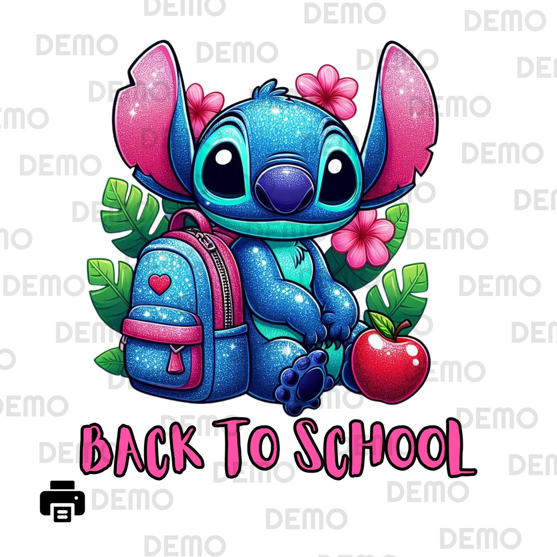 Stitch Back to School PNG, Clipart Stitch PNG, Stitch PNG Transparent ...