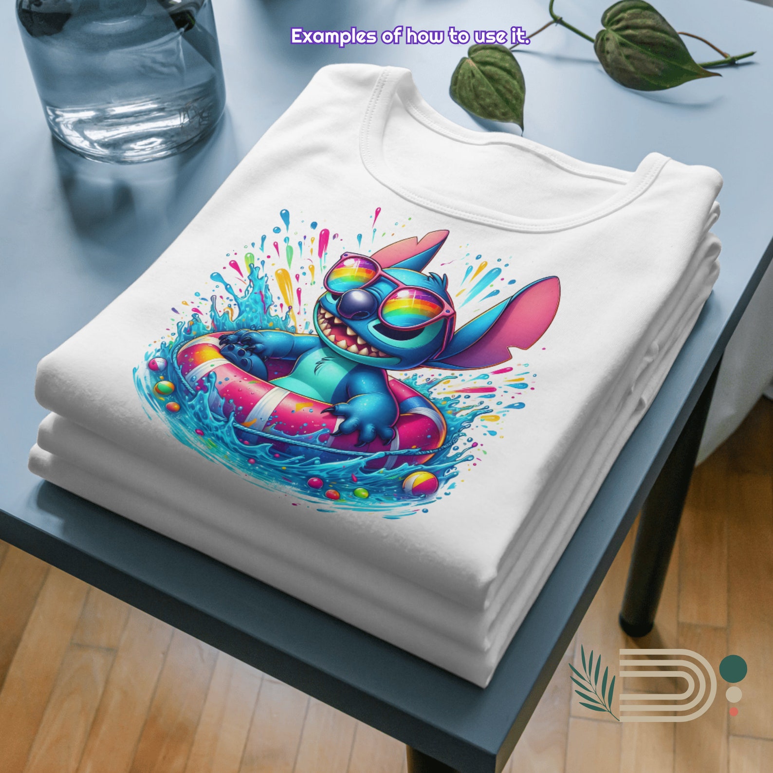 Stitch in Pool PNG, Splash Stitch PNG, Stitch PNG, Cute Stitch Clipart ...