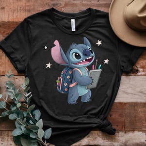 Stitch Back to School PNG, Clipart Stitch PNG, Stitch PNG Transparent ...