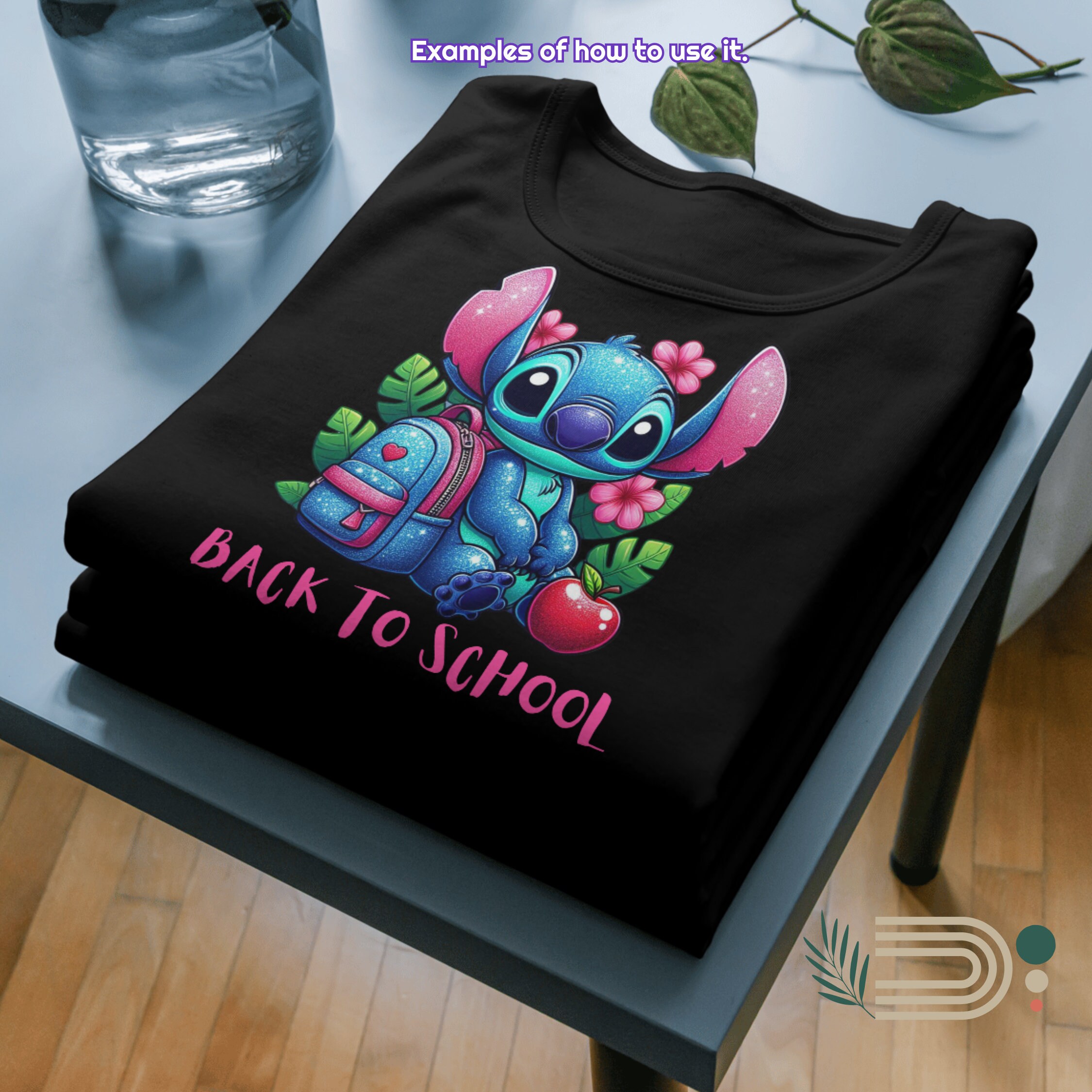 Stitch Back to School PNG, Clipart Stitch PNG, Stitch PNG Transparent ...