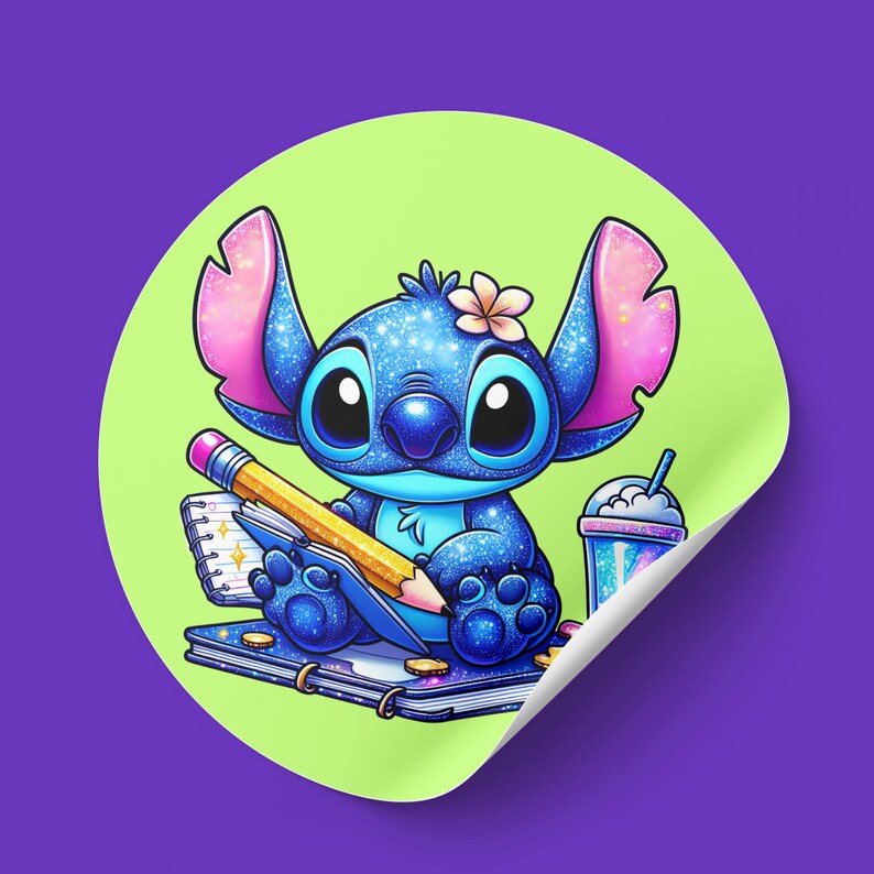 Stitch Back to School PNG, Clipart Stitch PNG, Stitch PNG Transparent ...