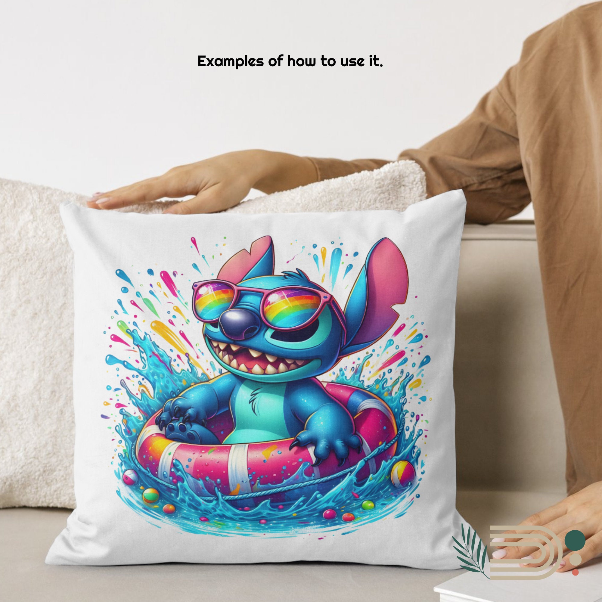 Stitch in Pool PNG, Splash Stitch PNG, Stitch PNG, Cute Stitch Clipart ...