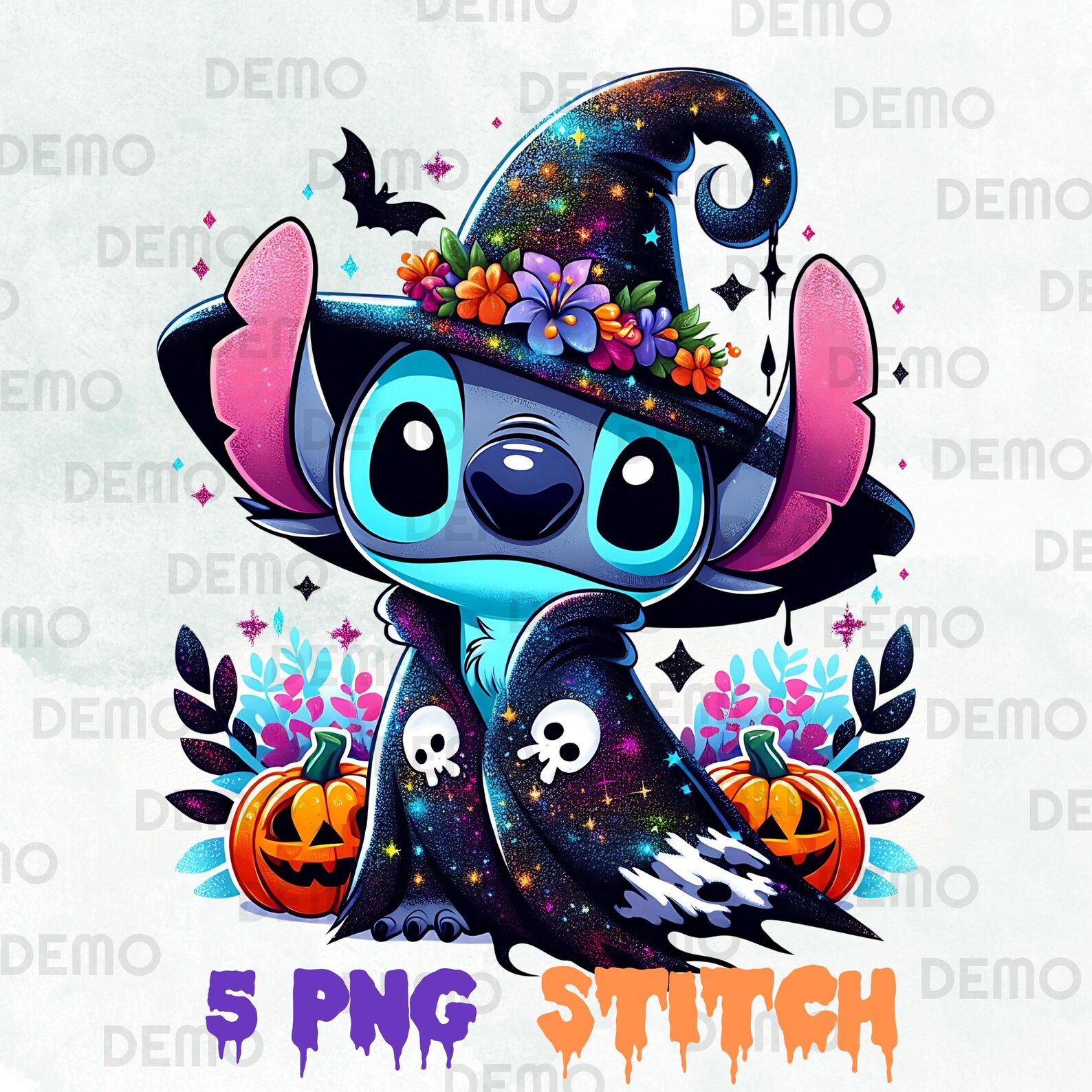 Stitch Halloween PNG, Clipart Stitch PNG, Stitch PNG Transparent, Cute ...