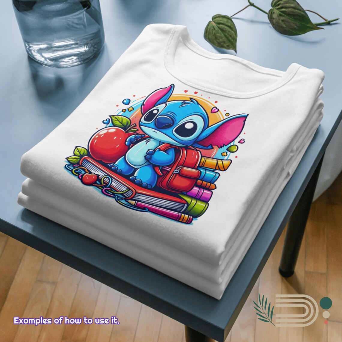 Stitch Back to School PNG, Clipart Stitch PNG, Stitch PNG Transparent ...