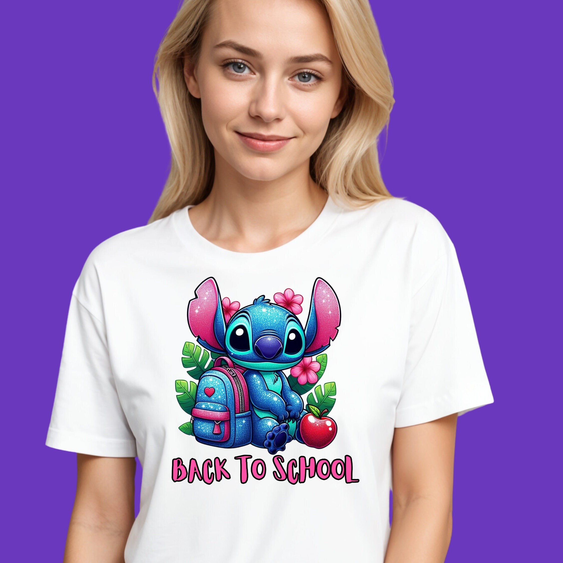 Stitch Back to School PNG, Clipart Stitch PNG, Stitch PNG Transparent ...