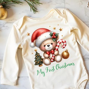 First Christmas, My First Holiday Png, First Xmas, My First Winter Png ...