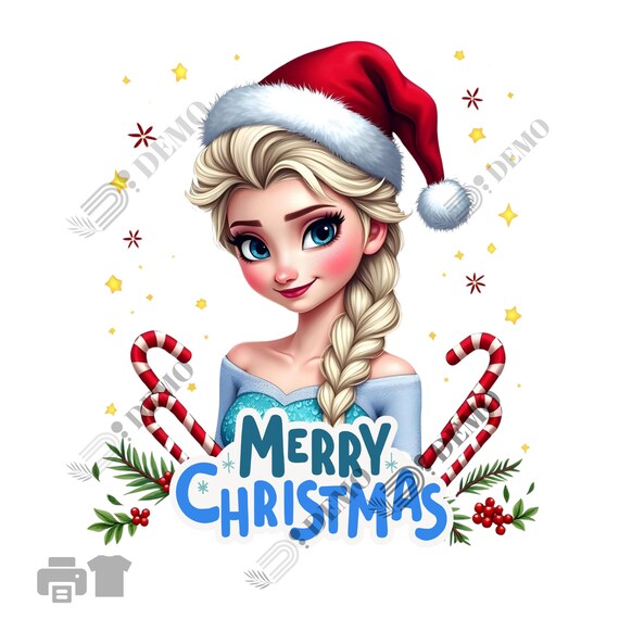 Printable Christmas Cards Frozen