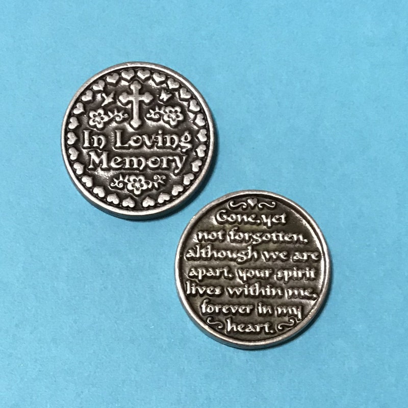 Memorial Token - Etsy