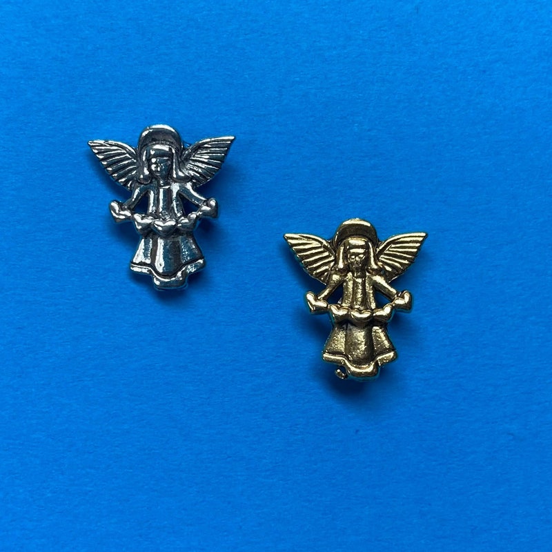 Gold Angel Pin - Etsy