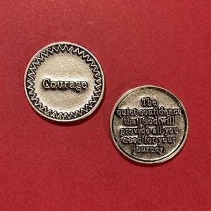 Courage Pocket Token - Etsy