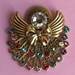 Birthstone Angel Pin (22 Stones) #212 Double - Etsy