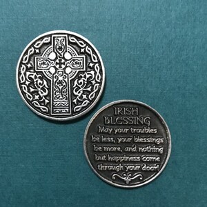 Irish Blessing Token - Etsy