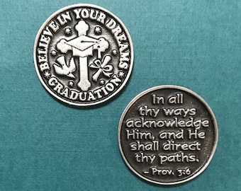 Graduation Cap Pocket Token - Etsy