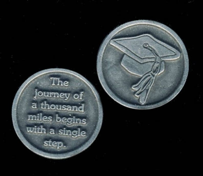 Graduation Cap Pocket Token - Etsy