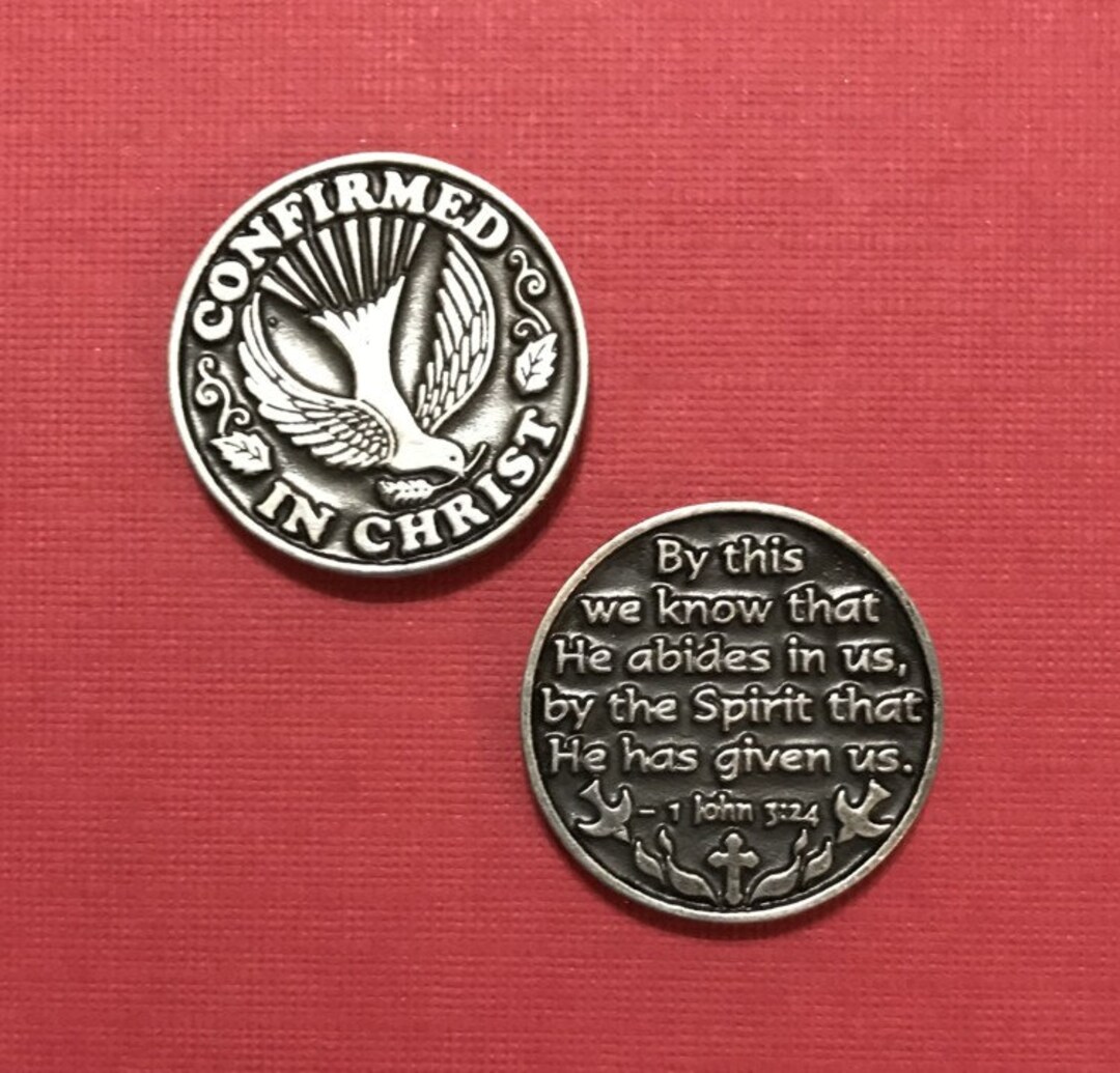 Confirmation Token, Confirmed in Christ Token - Etsy