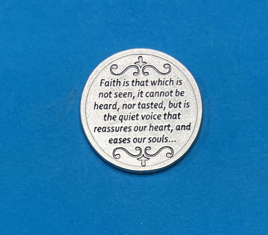 Faith Praying Hands Pocket Token - Etsy