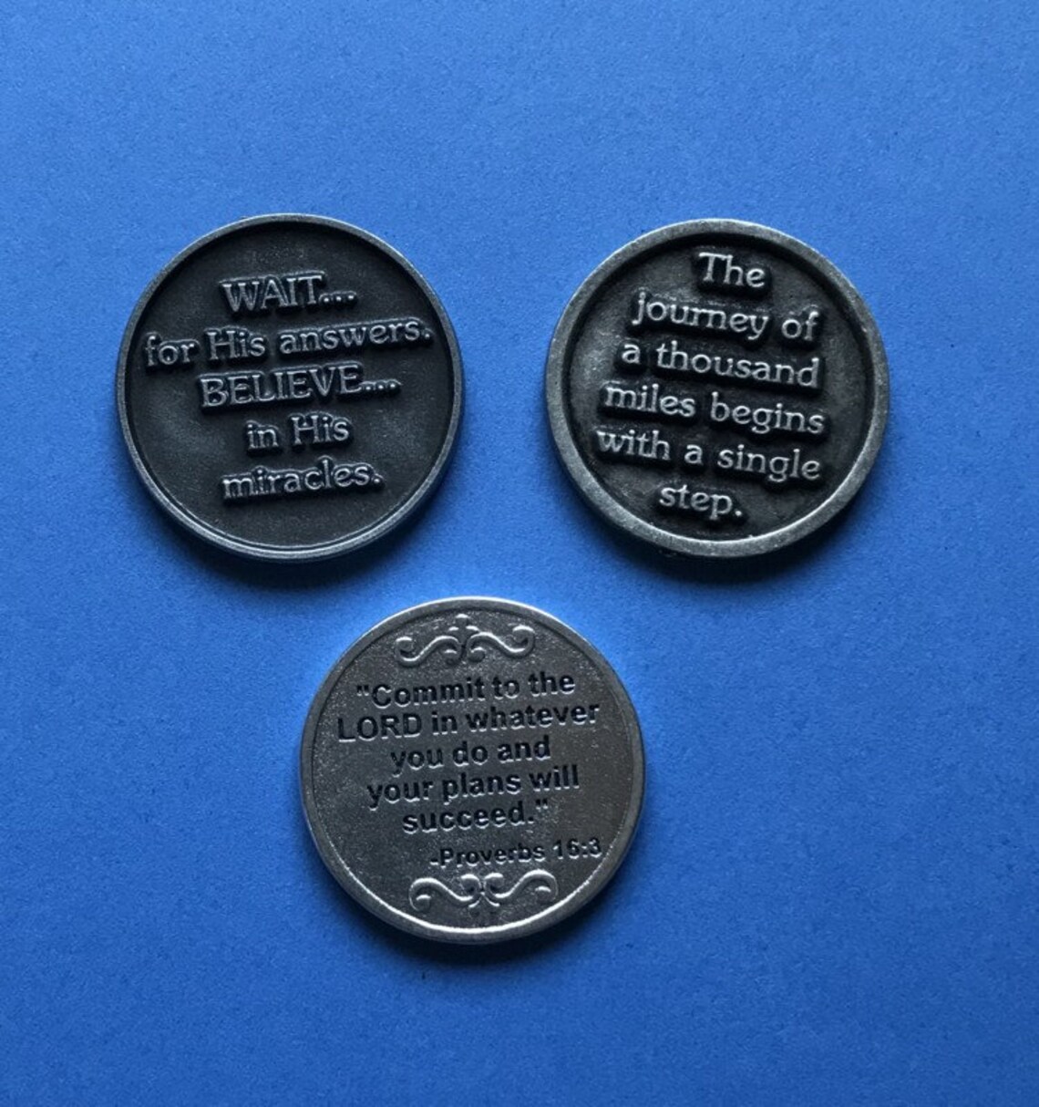 Set of 3 Graduation Tokens | Etsy
