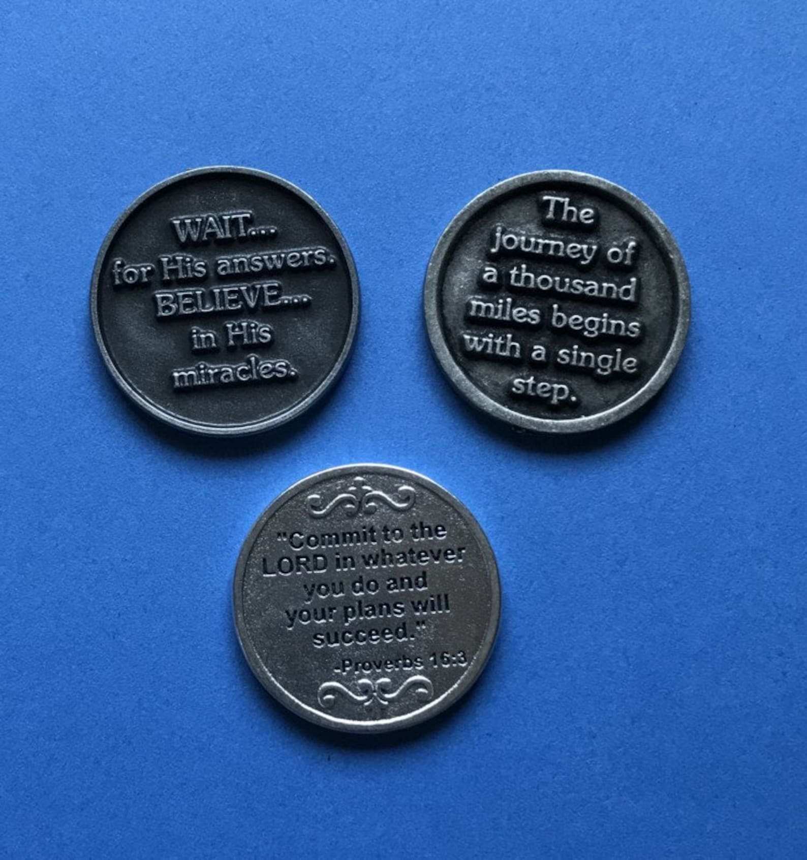 Set of 3 Graduation Tokens | Etsy