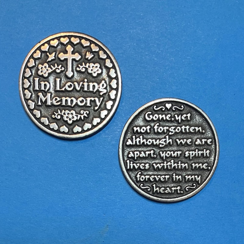 Memorial Token - Etsy