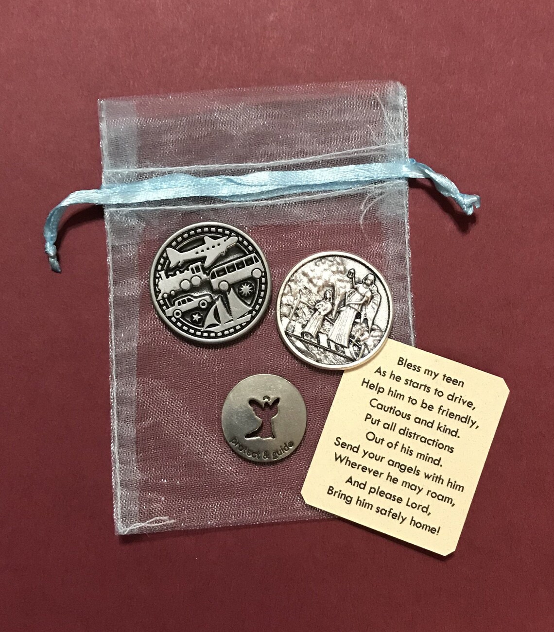 Set of 3 Bless My Teen Tokens - Etsy
