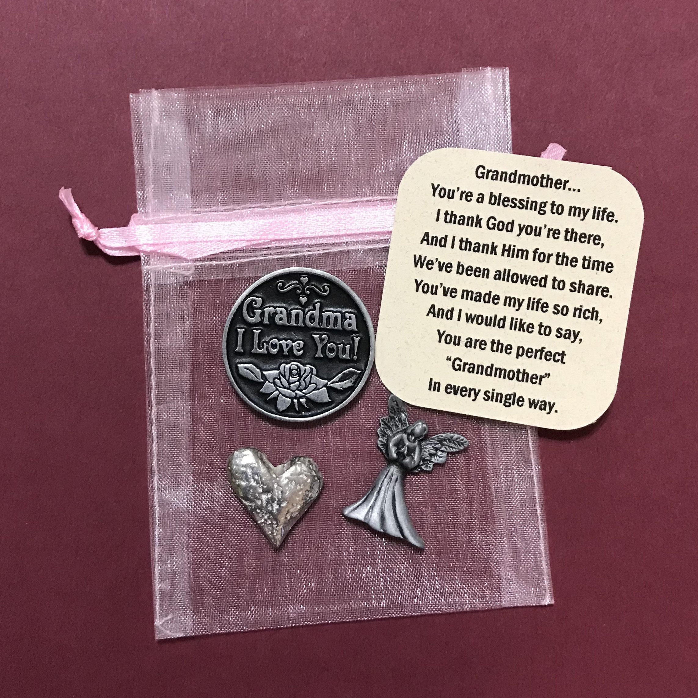 Grandmother Token Set | Etsy