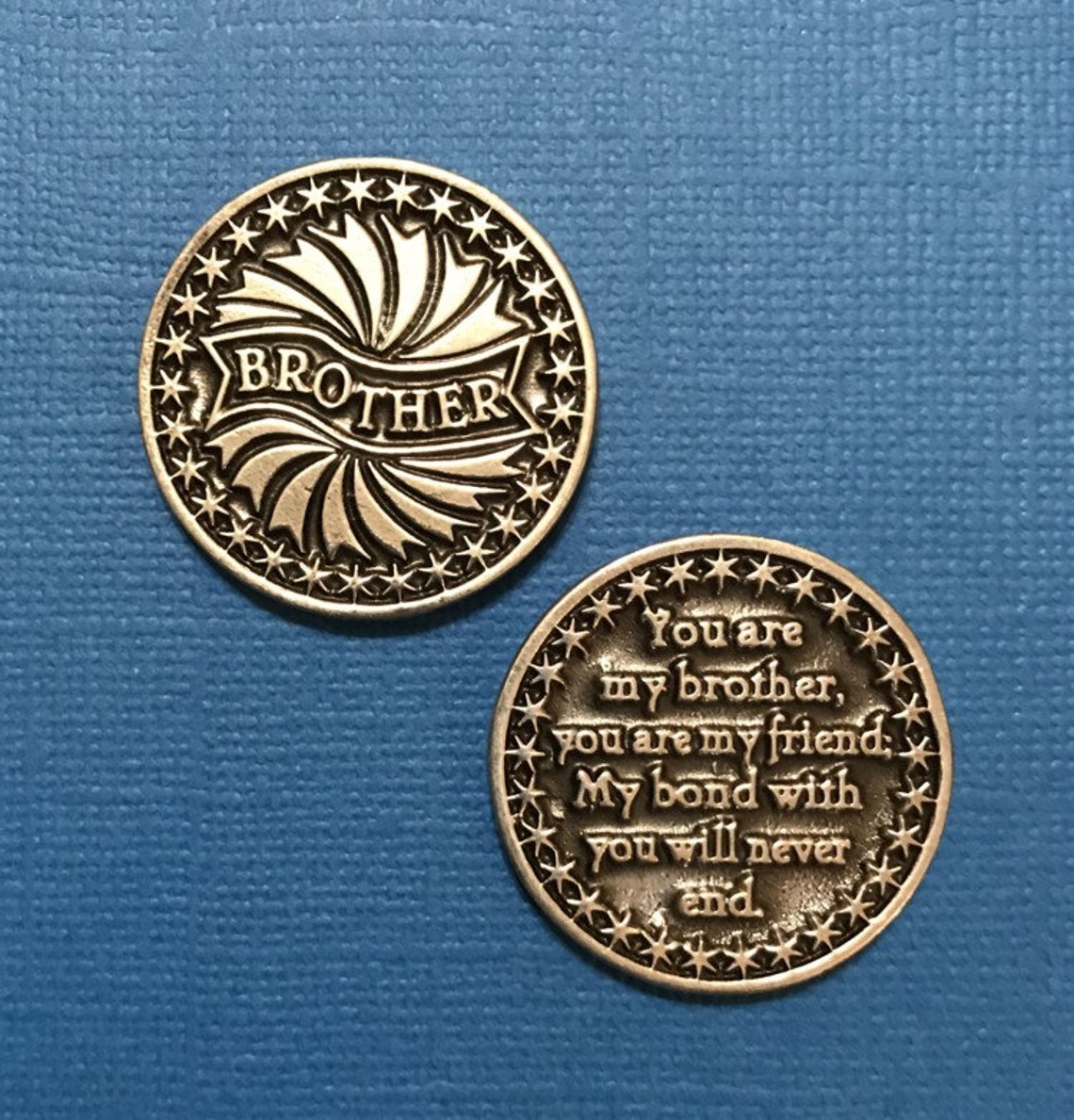 Brother Token - Etsy