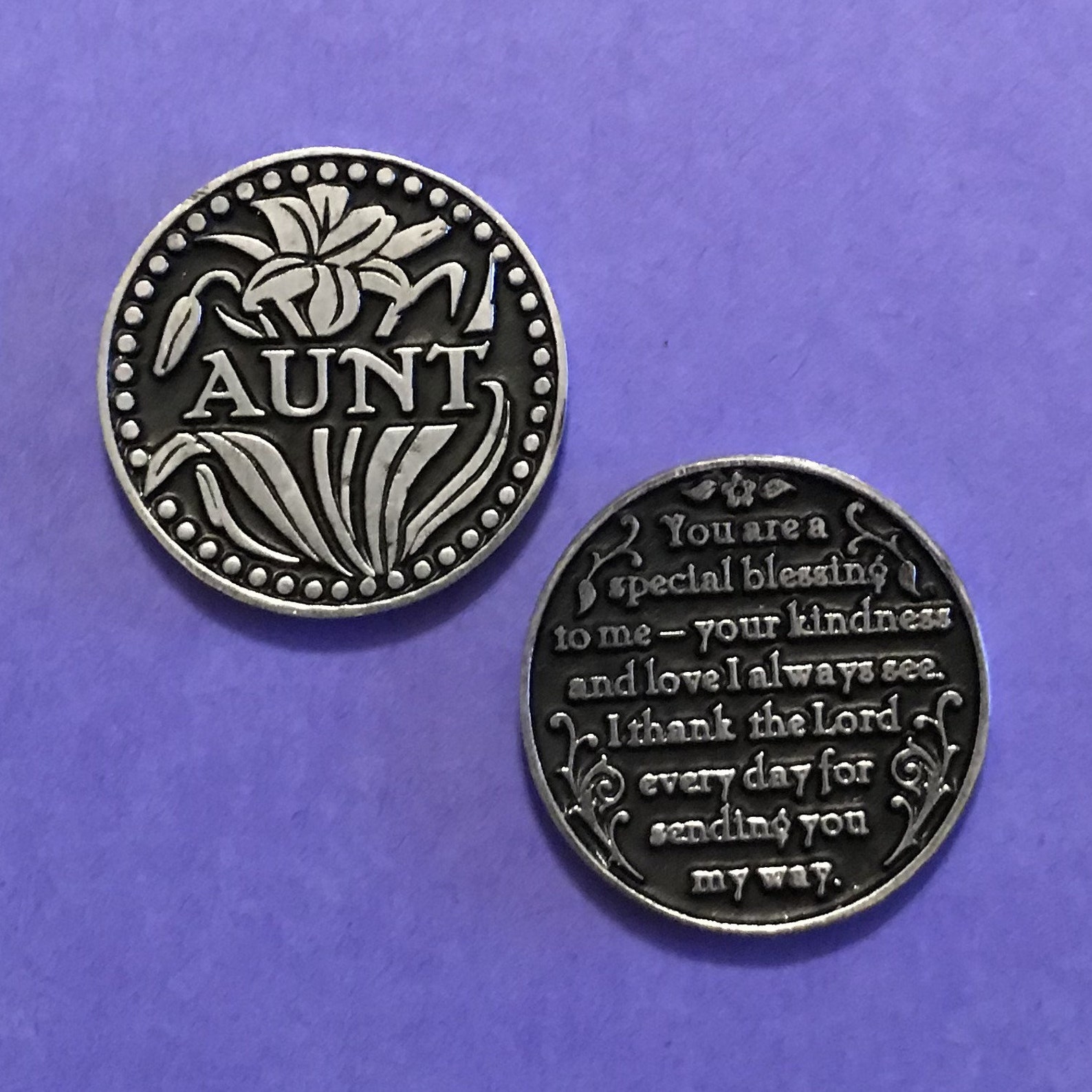 Aunt Token | Etsy