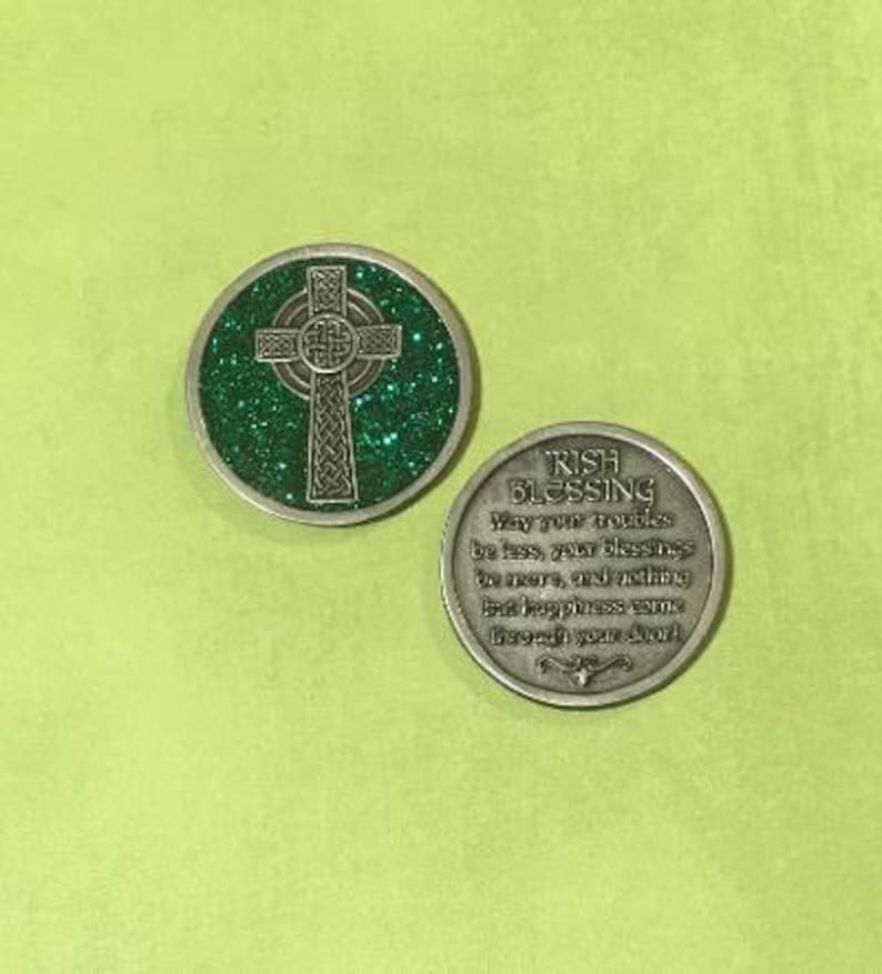 Irish Blessing Coin - Etsy