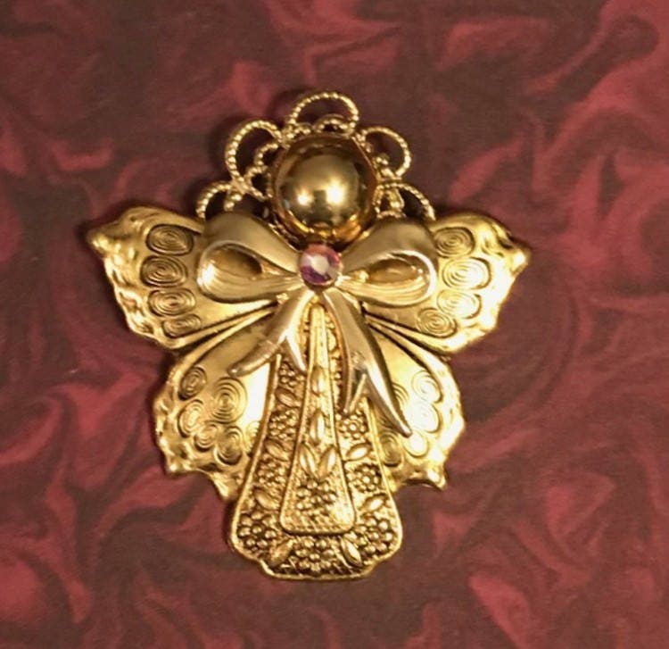 Guardian Angel Pin - Etsy