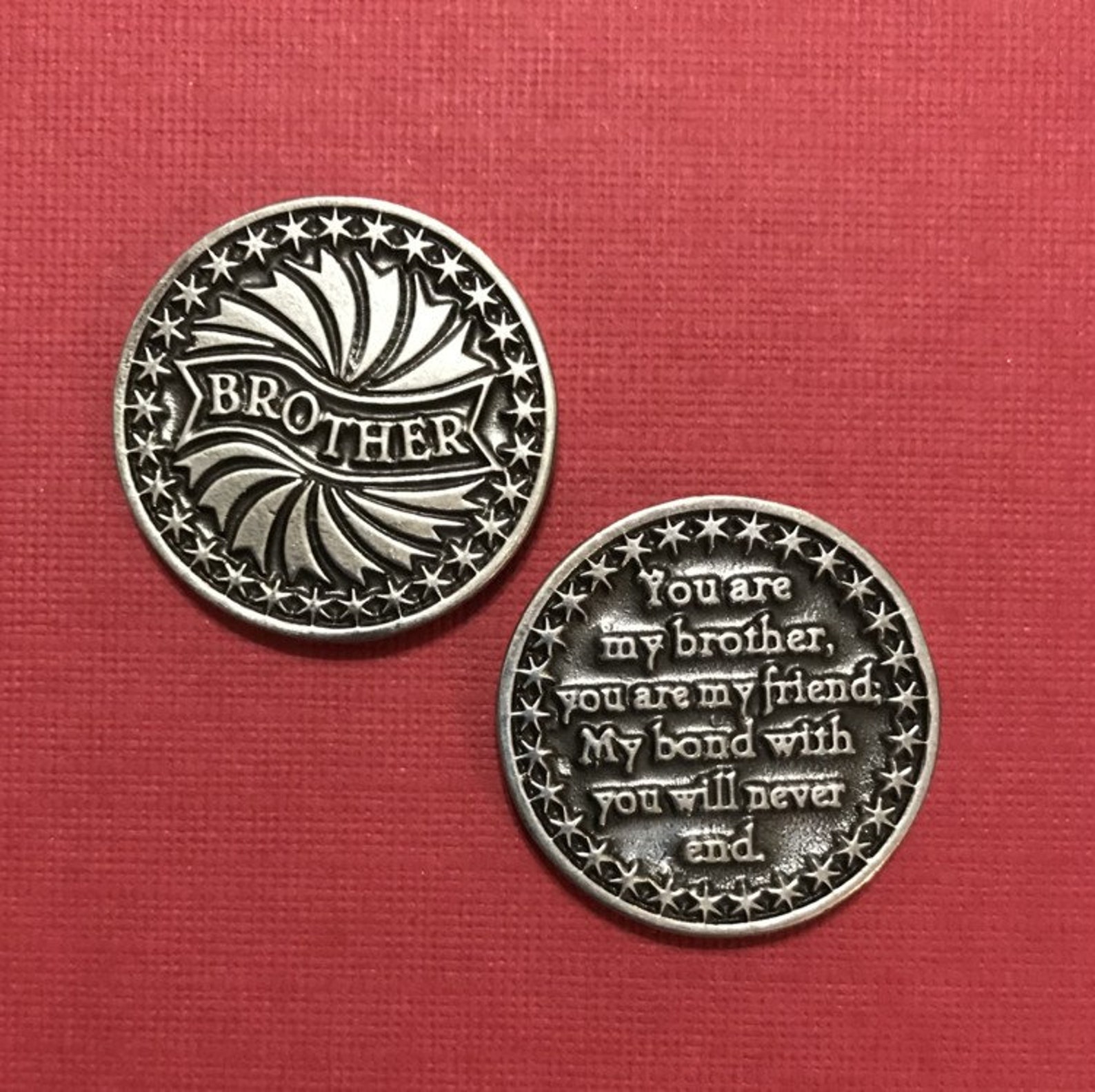 Brother Token - Etsy