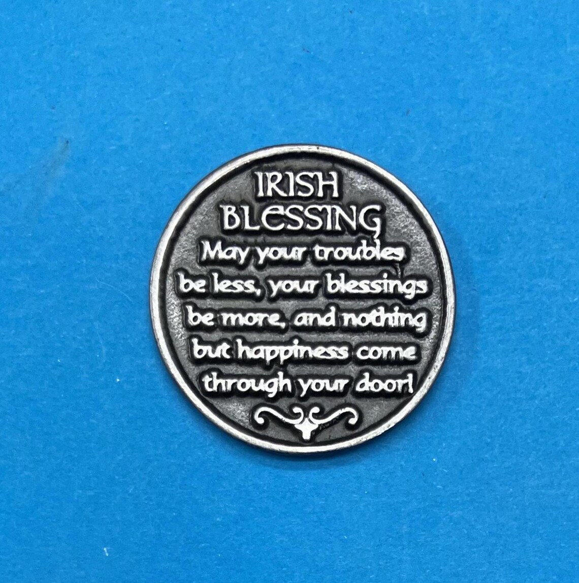 Irish Blessing Token - Etsy