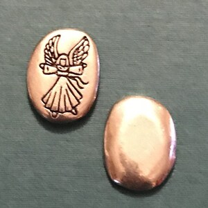 Angel of Faith Pocket Stone - Etsy