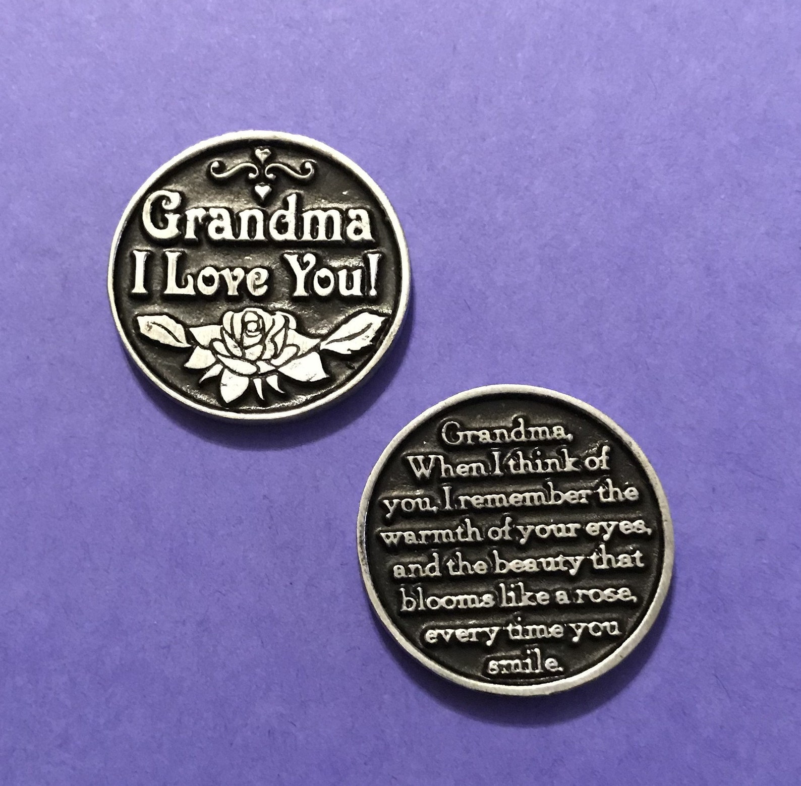 Grandmother Token Set | Etsy