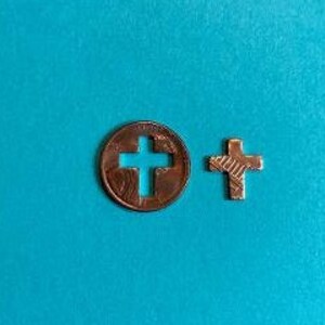 Copper Cross Penny Gift Set - Etsy
