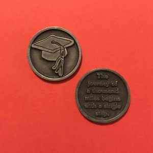 Set of 3 Graduation Tokens - Etsy