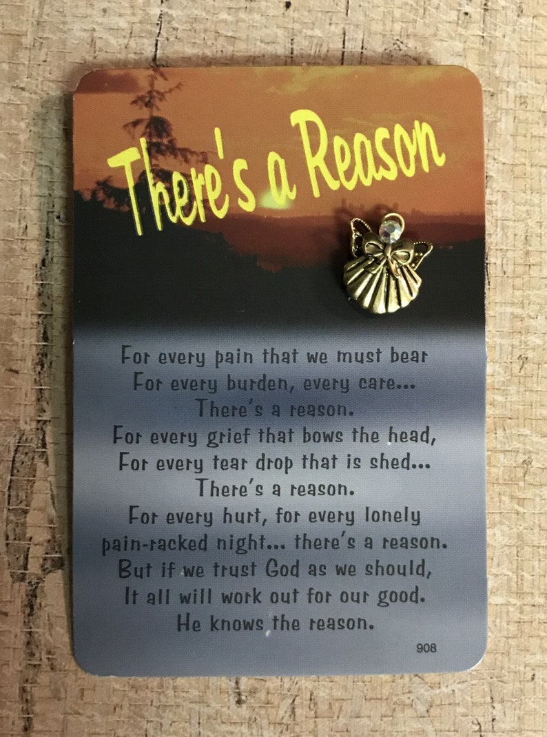There's a Reason Angel Pin Set | Etsy