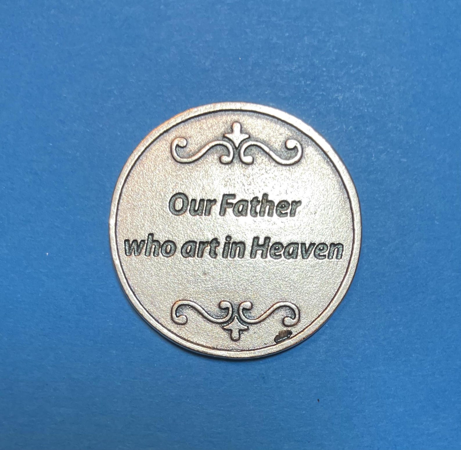 Lord's Prayer Pocket Token - Etsy