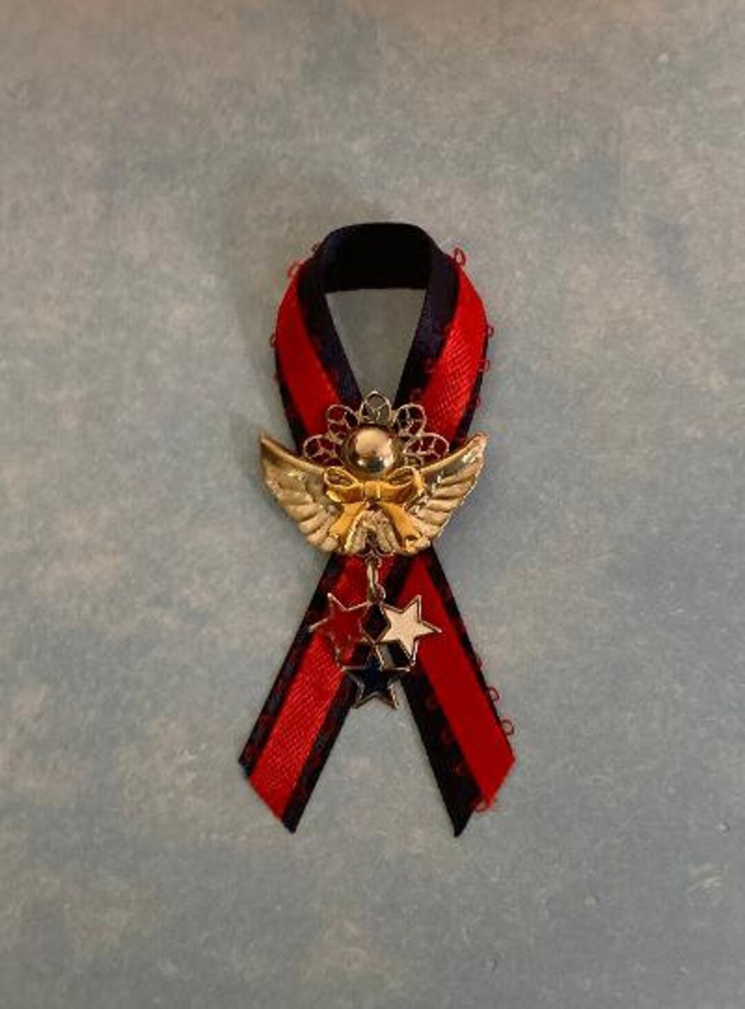 Patriotic Stars Angel Pin - Etsy