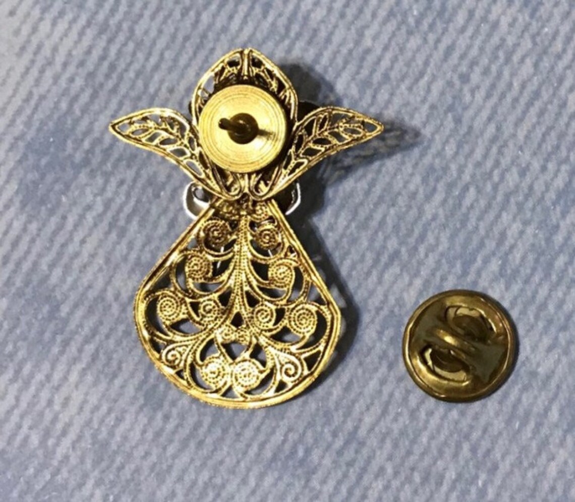 Cowboy/cowgirl Angel Pin - Etsy