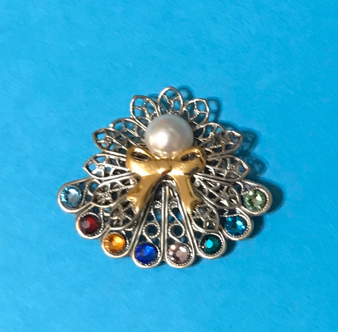 Birthstone Angel Pin (8 Stones on Skirt) #242 - Etsy